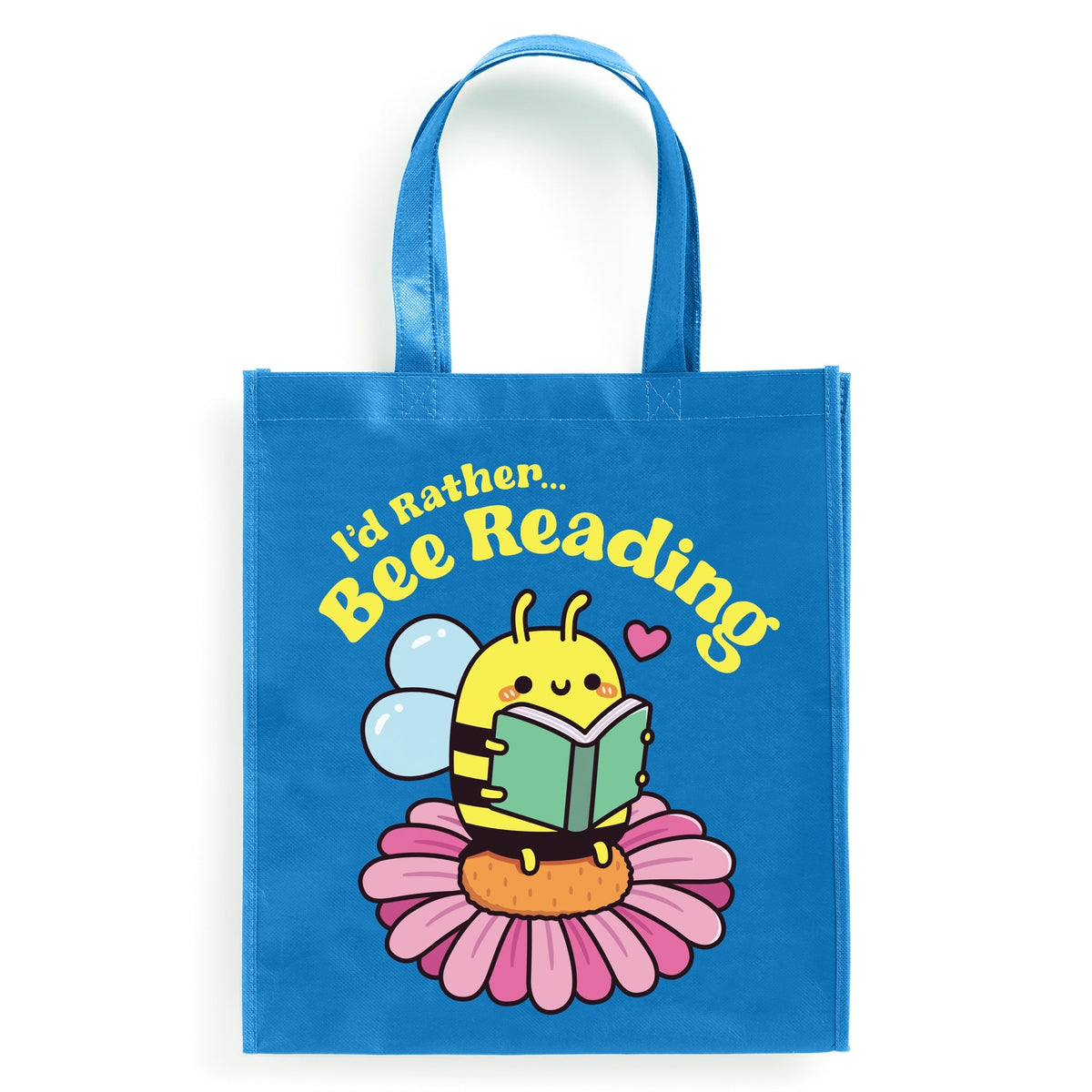 I'd Rather Bee Reading Reusable Shopping Bag – Mudpuppy