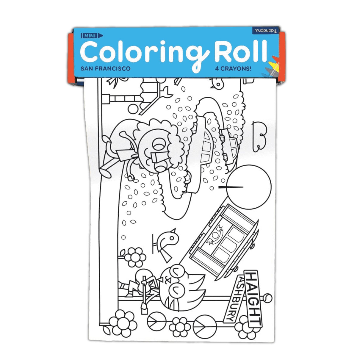 san francisco coloring sheet