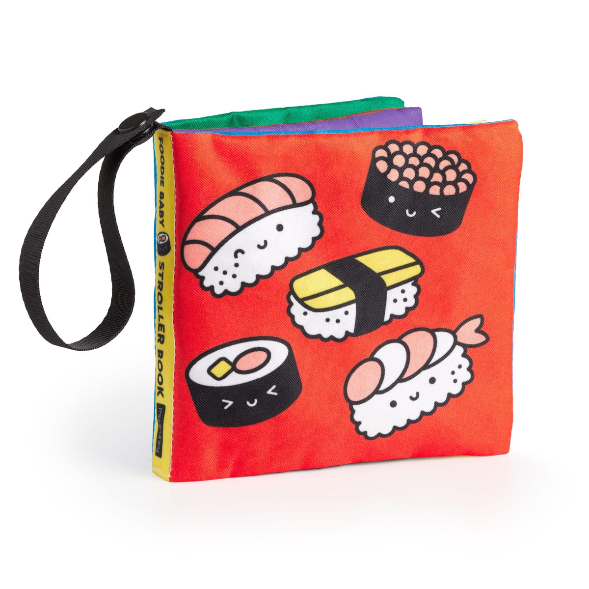 Foodie Baby Crinkle Fabric Stroller Book - Mudpuppy