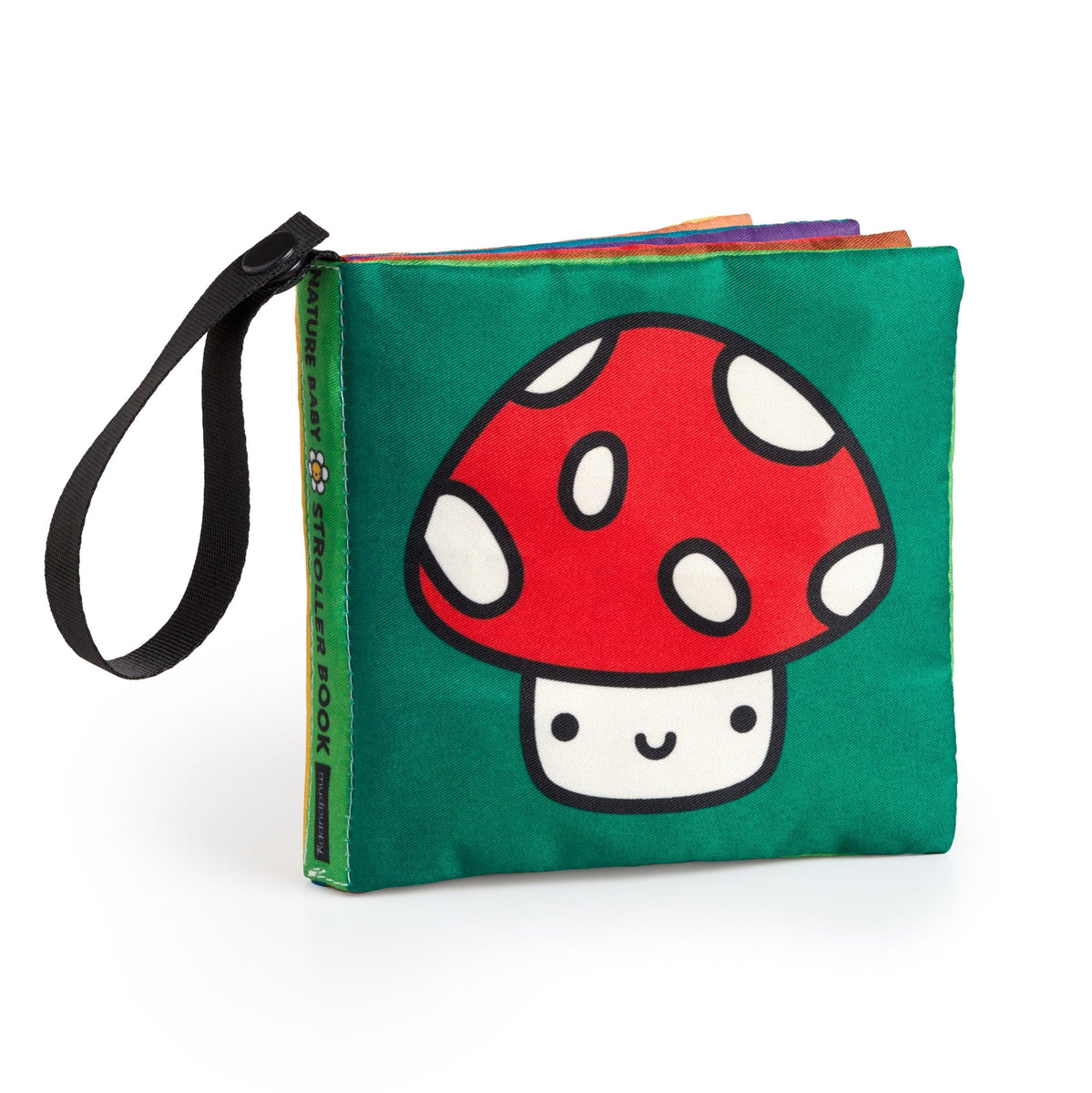 Nature Baby Crinkle Fabric Stroller Book - Mudpuppy