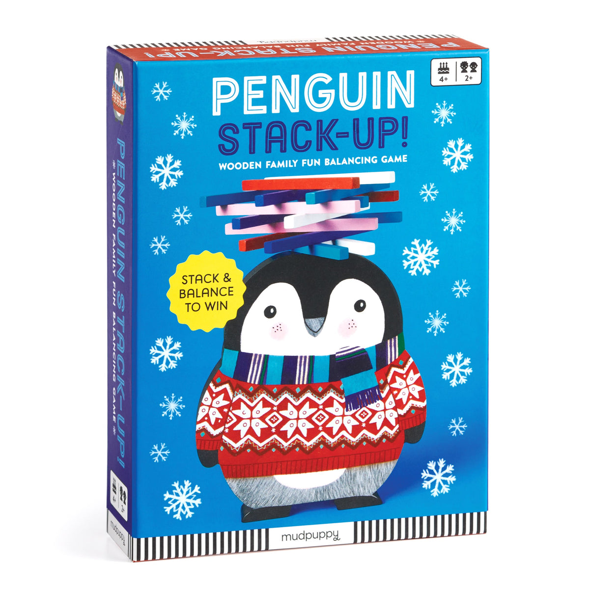 Penguin Stack-up Wooden Balancing Game – Mudpuppy