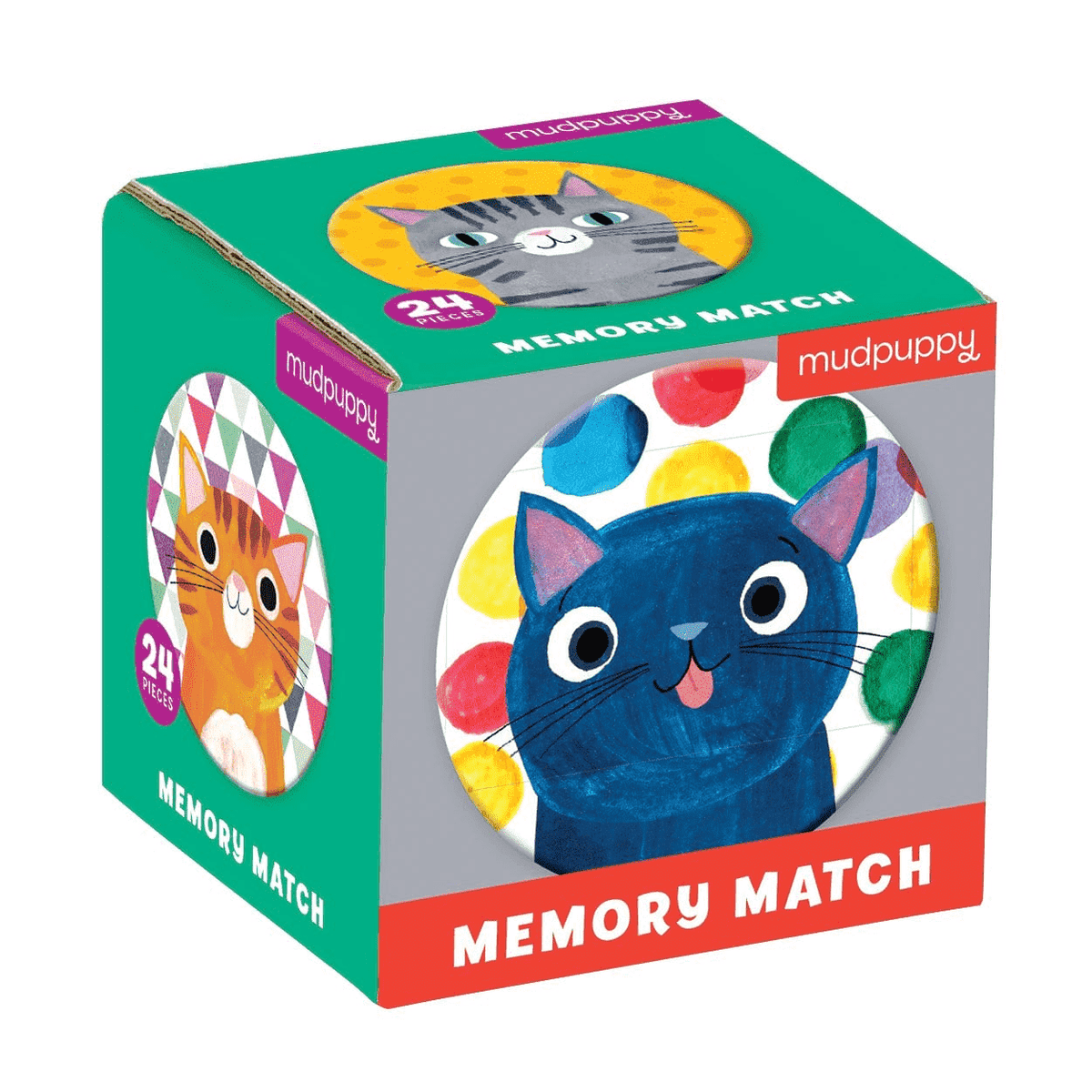 Cat's Meow Mini Memory Match Game - Mudpuppy