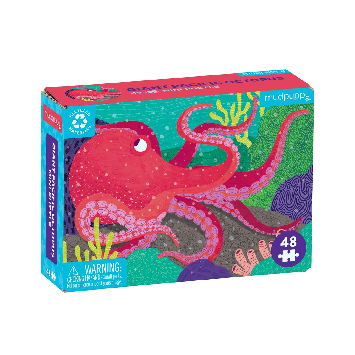 Giant Pacific Octopus Mini Puzzle - Mudpuppy