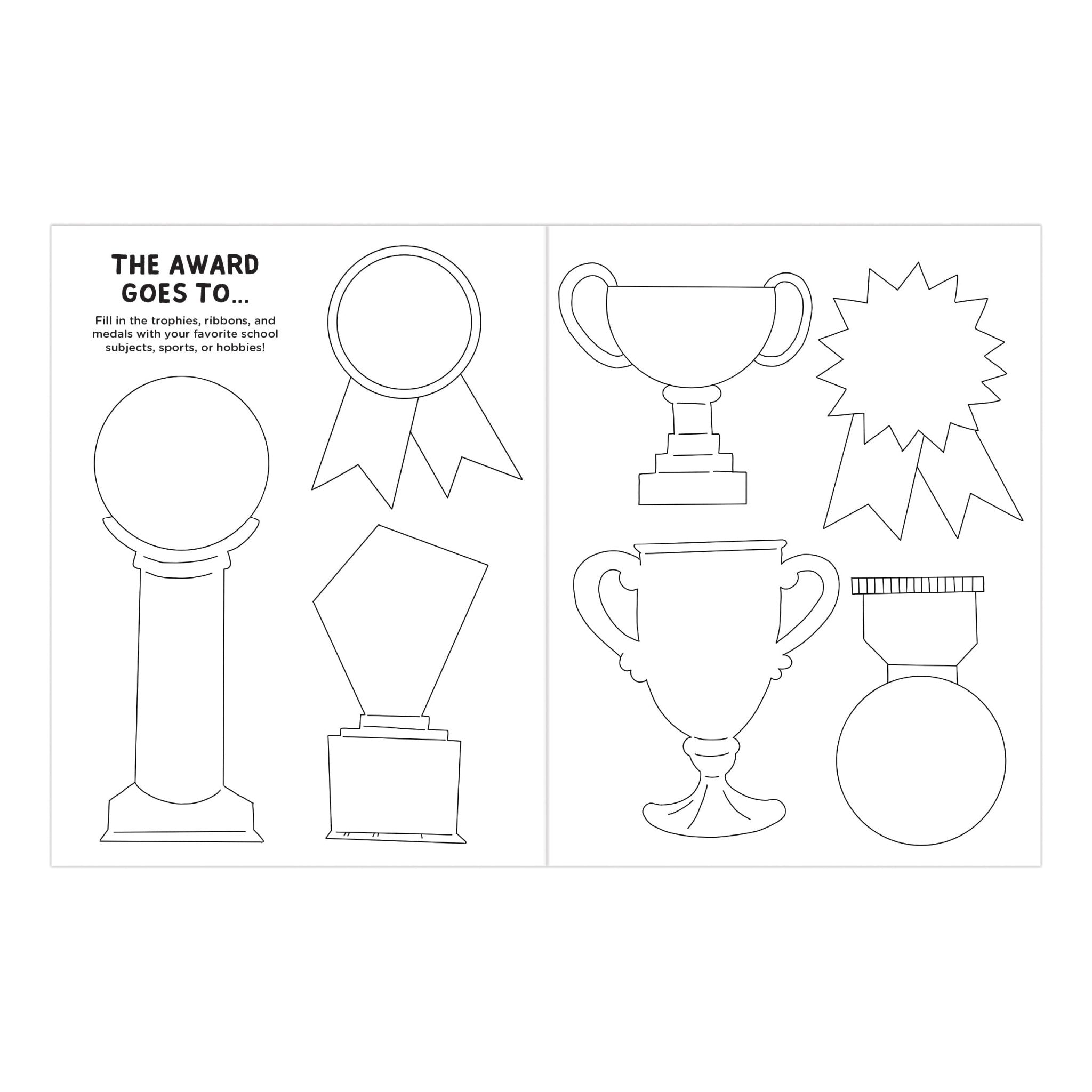 coloring book awards